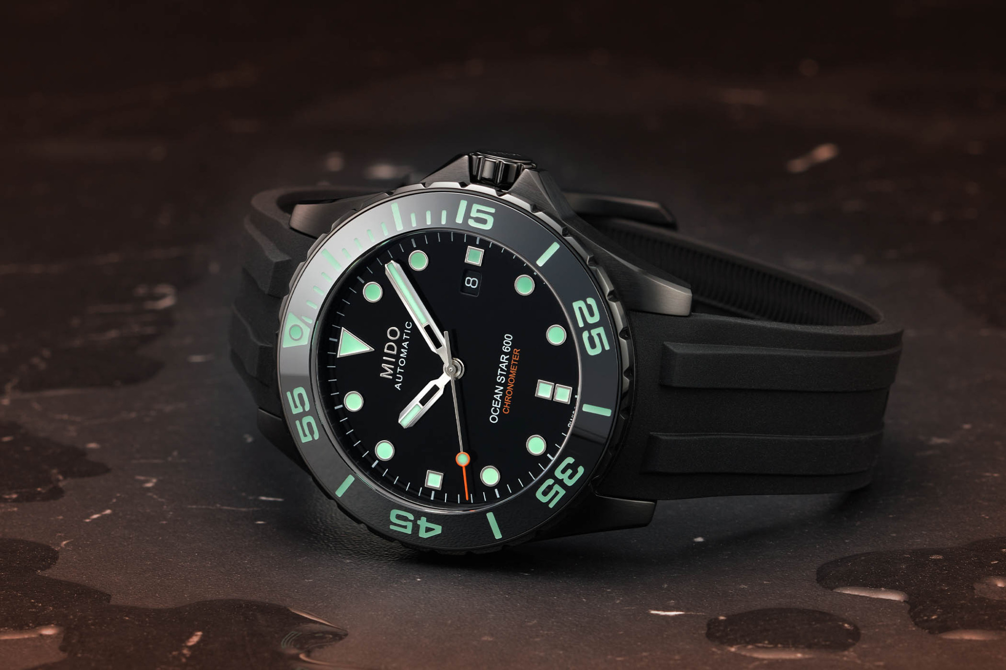 Introducing Mido Ocean Star 600 Chronometer Black DLC Special Edition