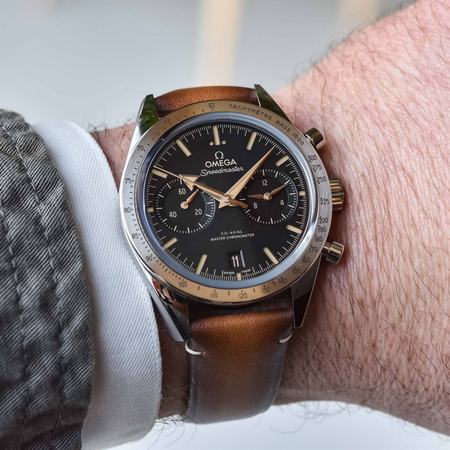 Review - The Hand-Wound Omega Speedmaster 57 40.5mm
