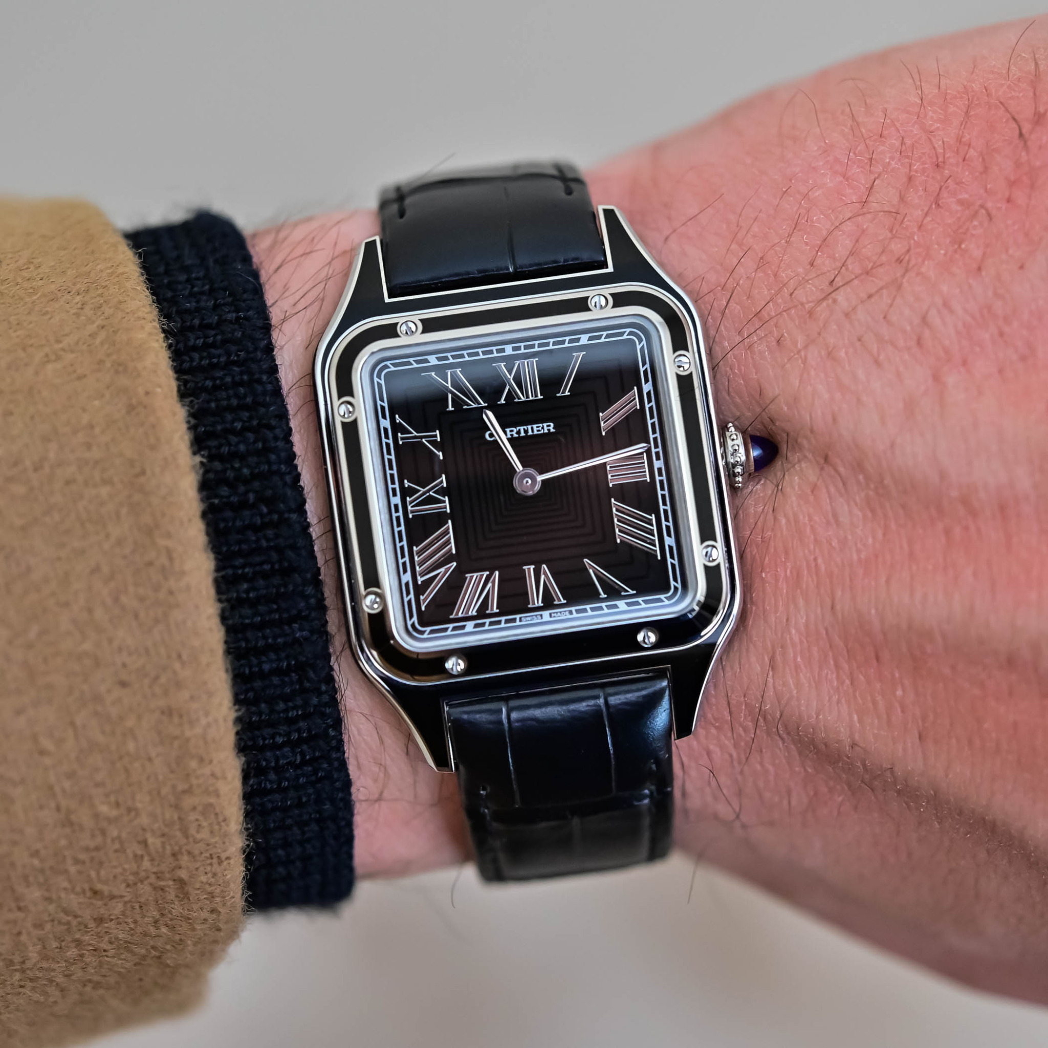 Hands-On Review - The 2022 Cartier Santos-Dumont Lacquered Collection