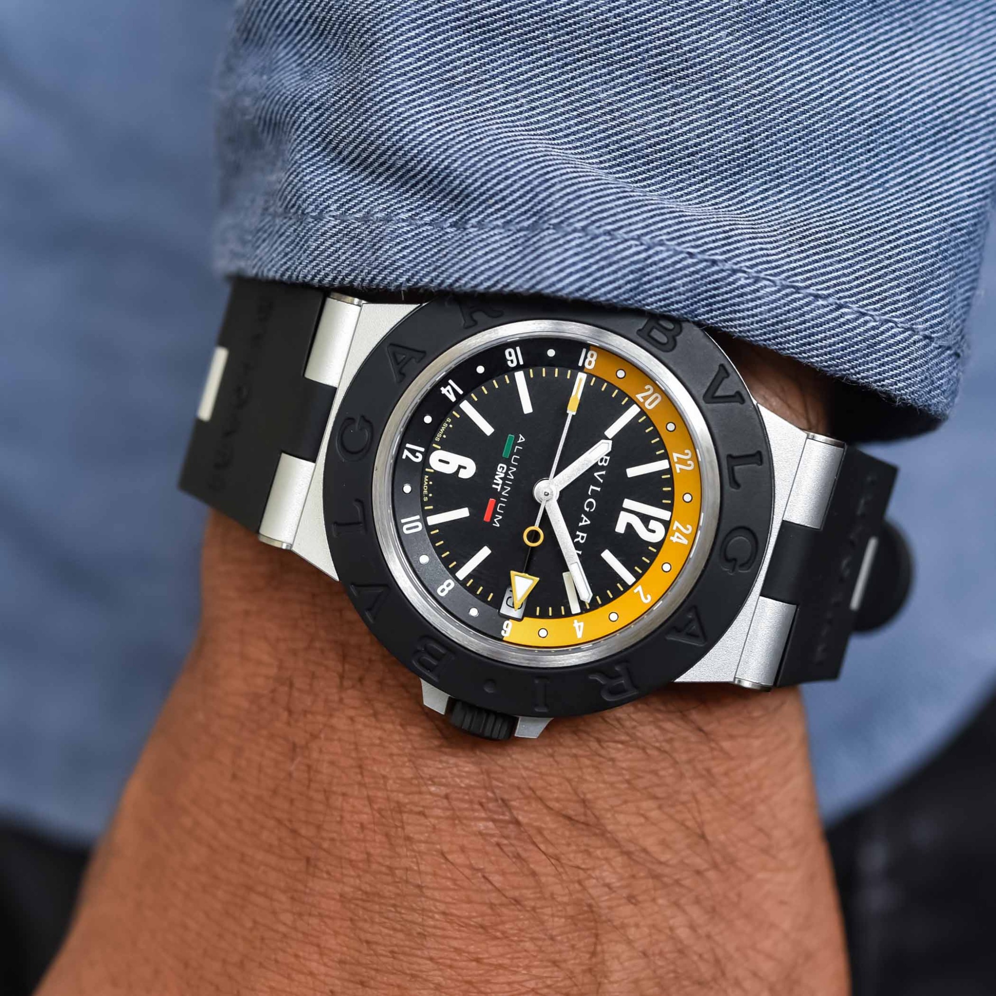 Hands-On Bulgari Aluminium GMT Amerigo Vespucci Limited Edition