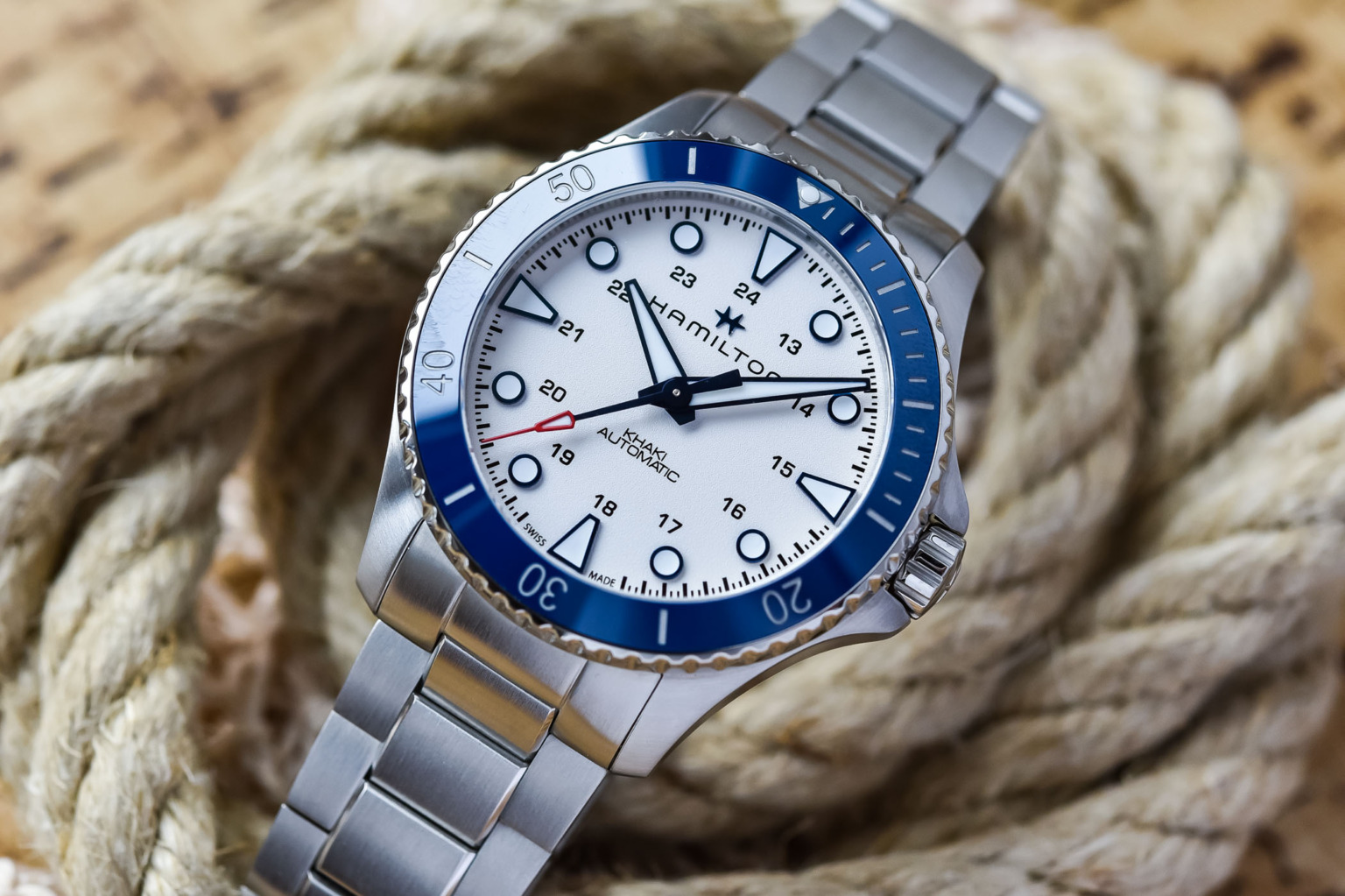 Hamilton partners with Syroco for a special edition Khaki Navy Scuba
