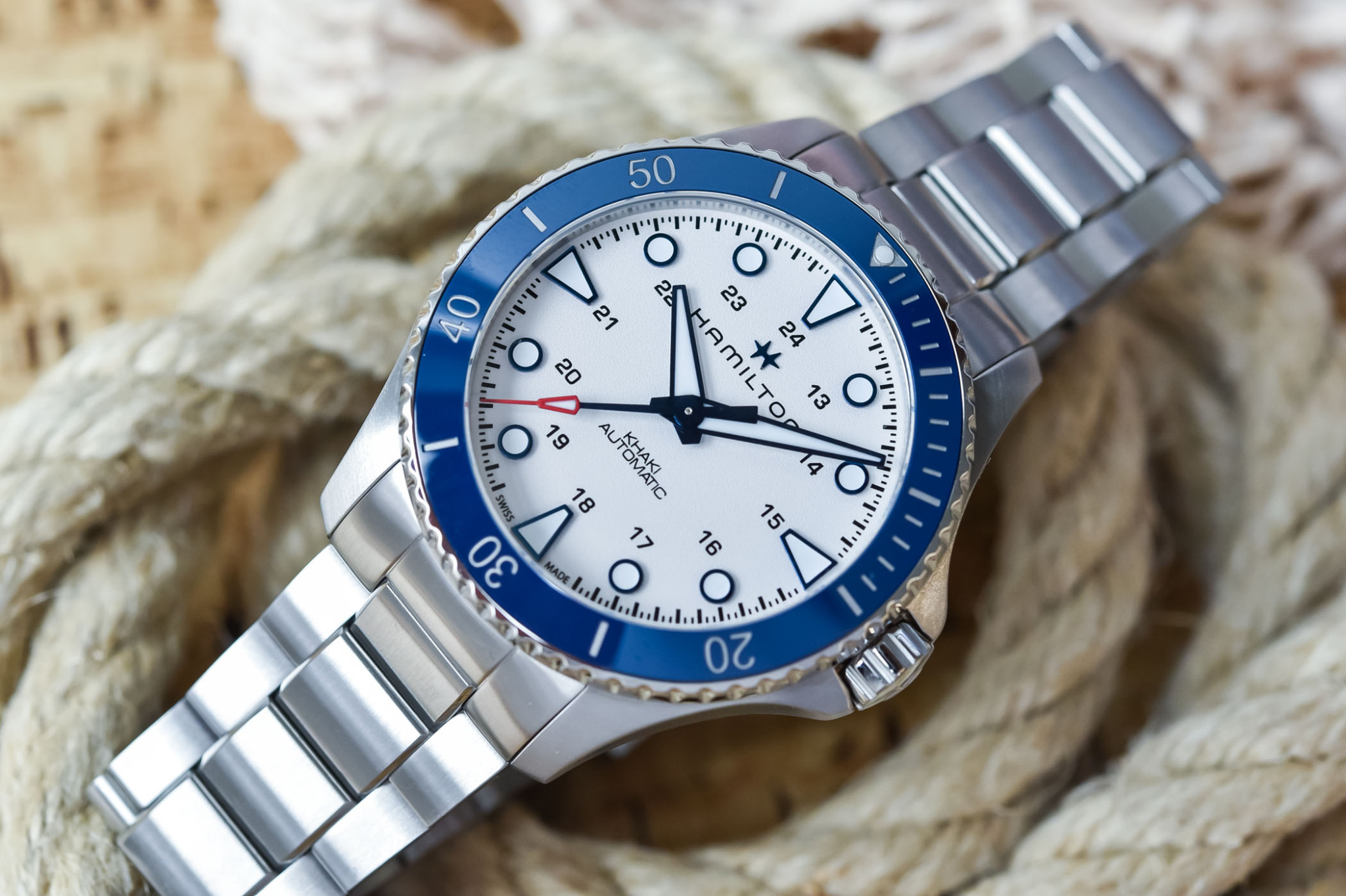 Hands-On - The New Hamilton Khaki Navy Scuba Auto 43mm Silver Dial