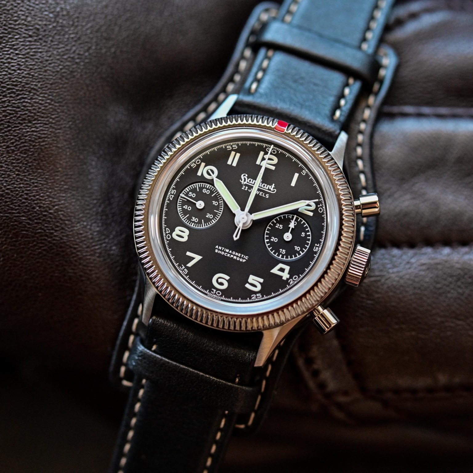 Hanhart 417 ES 1954 39mm Pilot Chronograph - Hands-On, Price