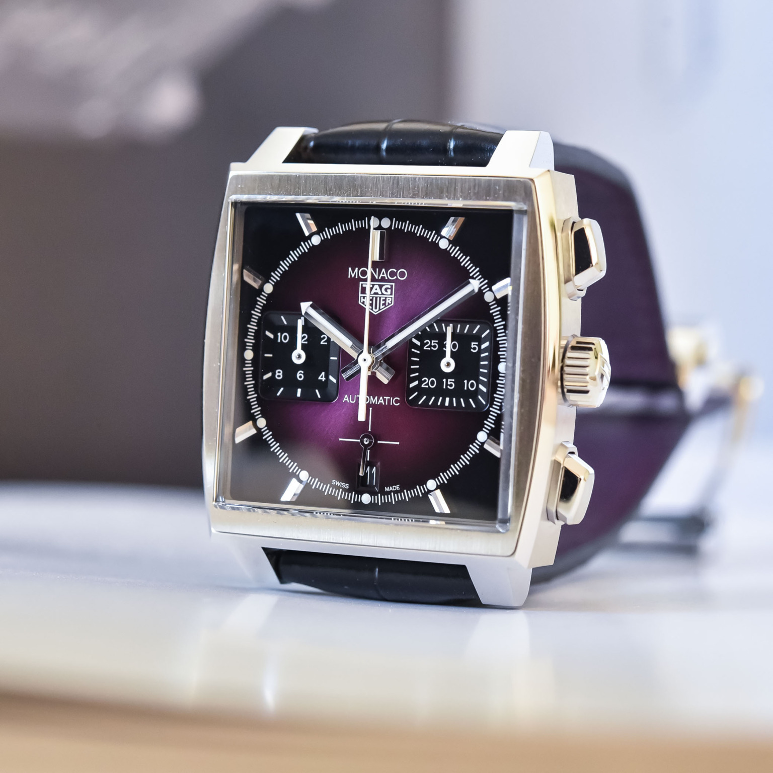 Hands-On - The TAG Heuer Monaco Purple Dial Limited Edition (Opinion)