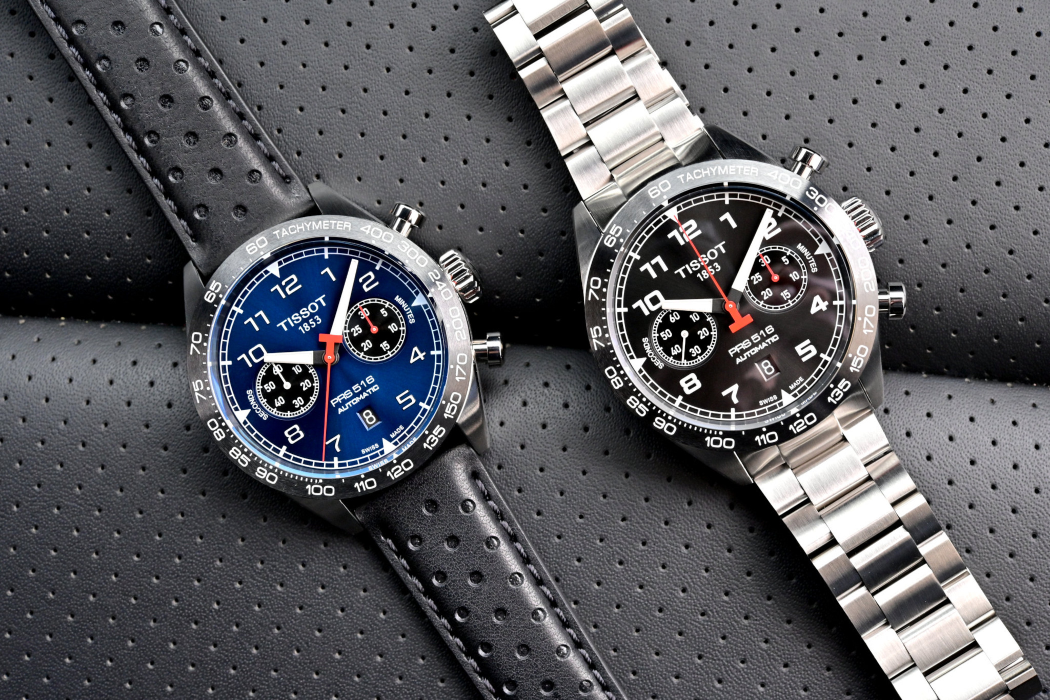 We go hands-on with the robust and bold Tissot PRS 516 Chronograph
