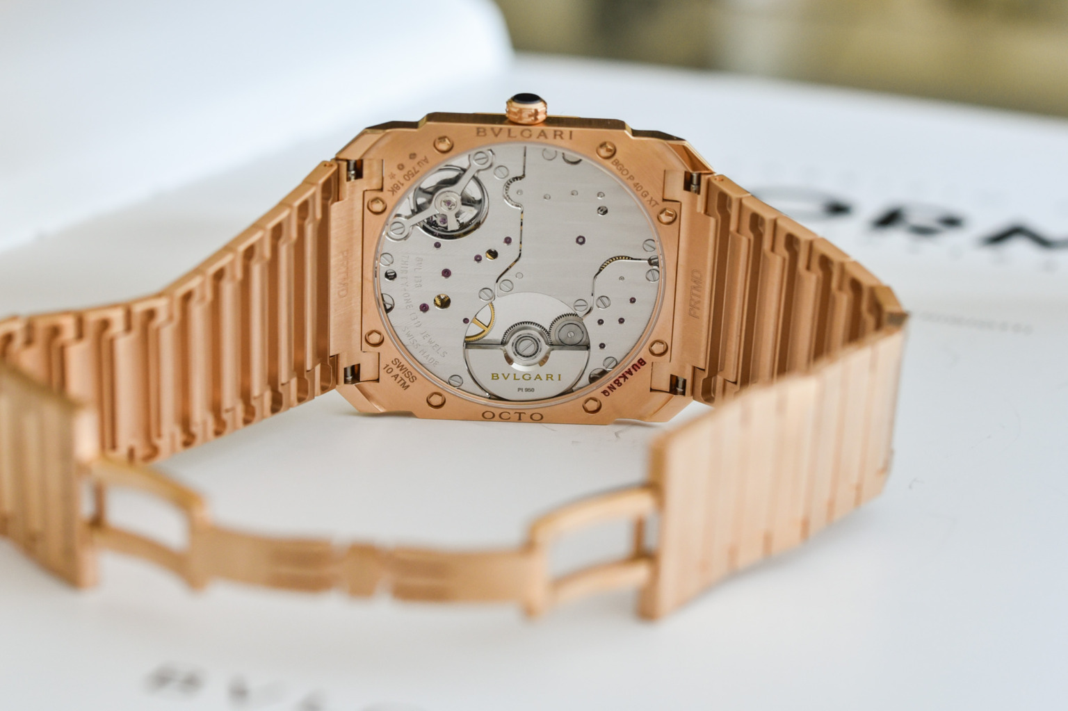 Introducing Bulgari Octo Finissimo Rose Gold and Brown Dial Collection