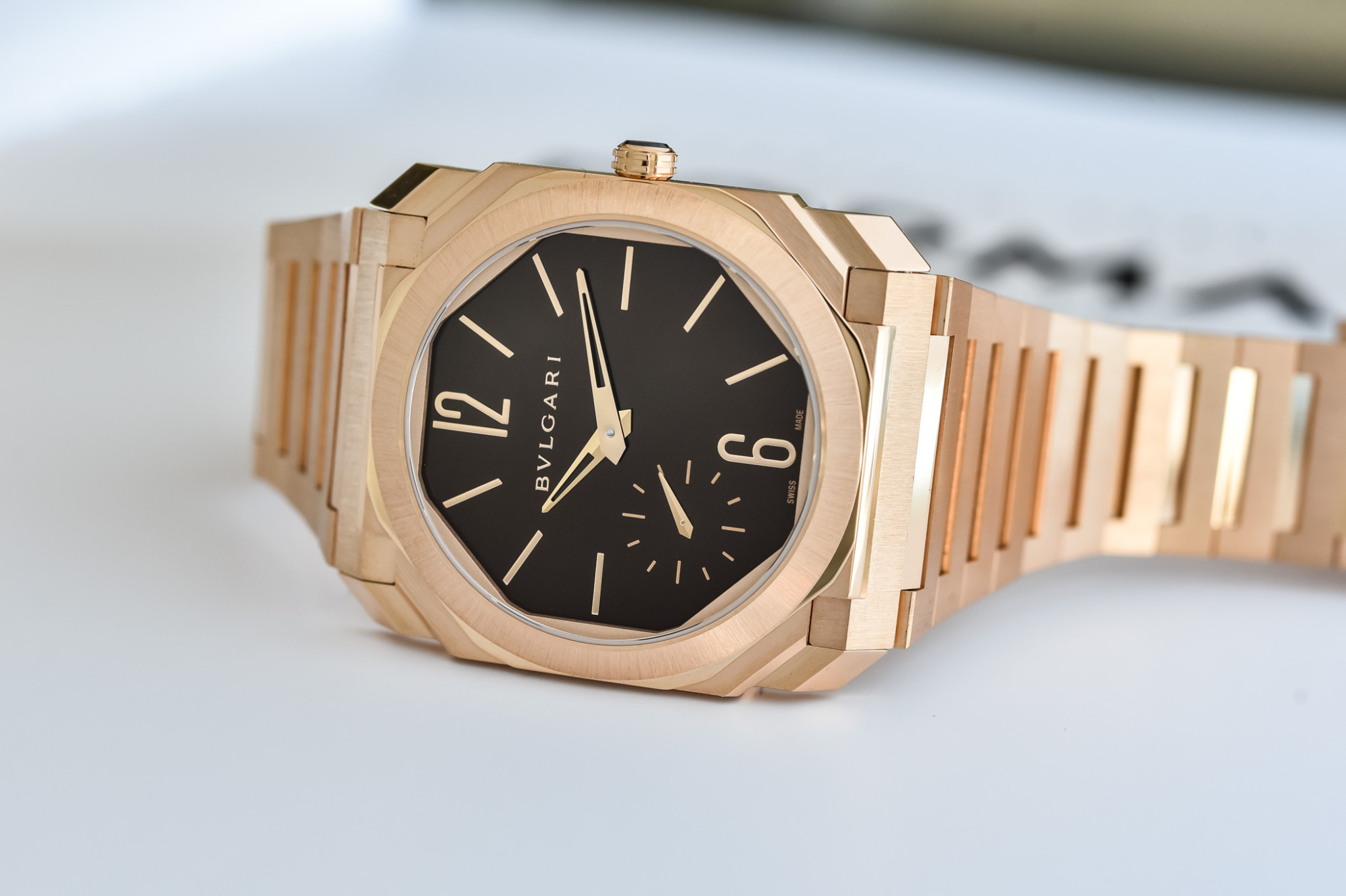 Introducing Bulgari Octo Finissimo Rose Gold and Brown Dial Collection