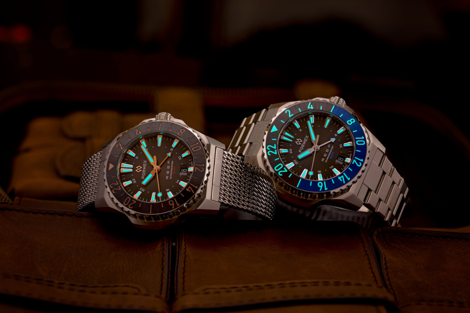 A travel-focused iteration of the Formex Reef dive watch.
