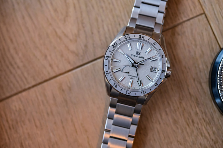 Grand Seiko Mist Flake Sports GMT Spring Drive SBGE285 - Review