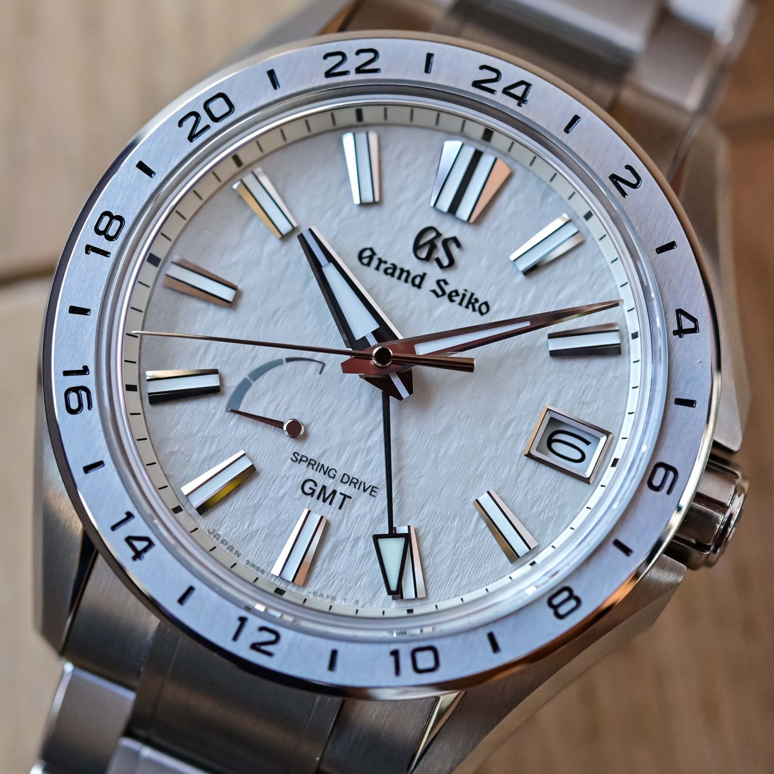 Grand Seiko Mist Flake Sports GMT Spring Drive SBGE285 - Review