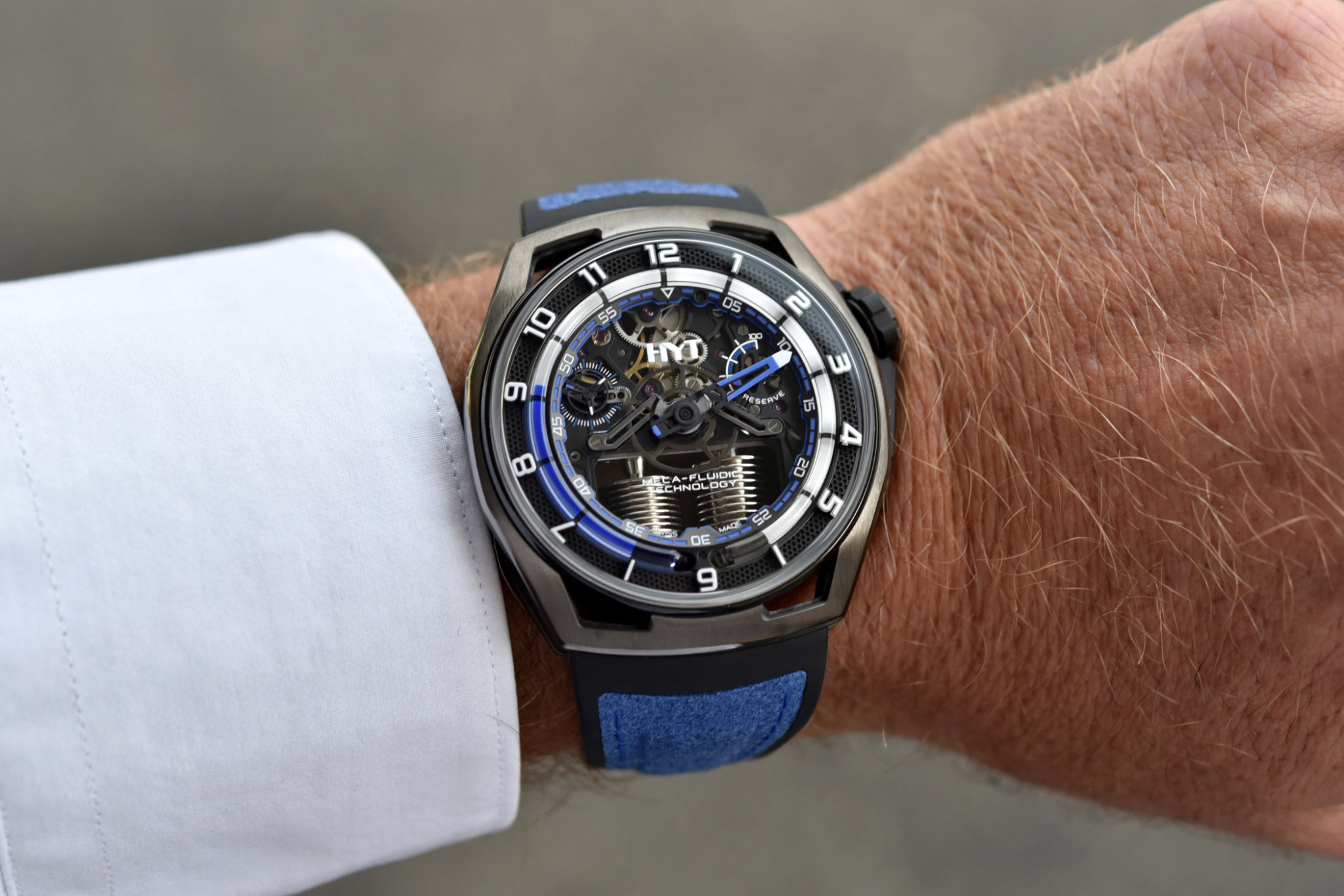 The New HYT Hastroid Supernova Blue - Hands-On, Specs & Price