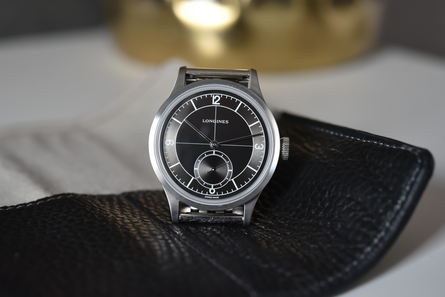 Longines Heritage Classic Sector Dial Black - Hands-On Review, Price