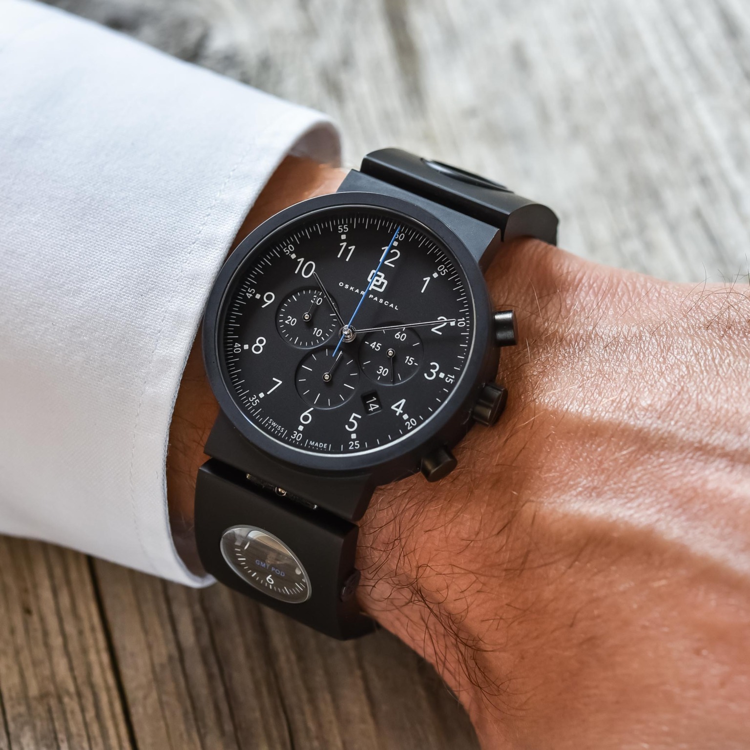 Hands-On - Oskar Pascal OP483 Chronograph With Pods (Specs & Price)