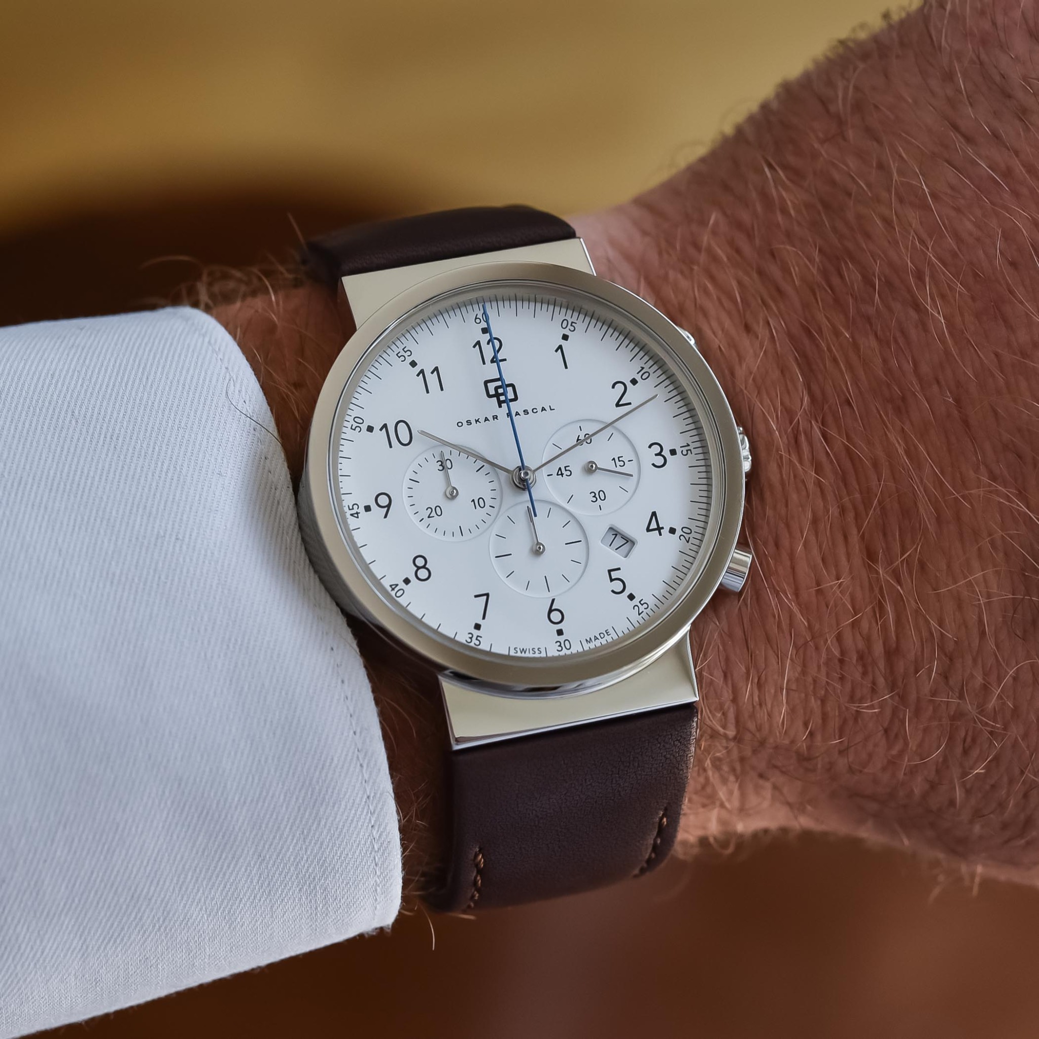 Hands-On - Oskar Pascal OP483 Chronograph With Pods (Specs & Price)