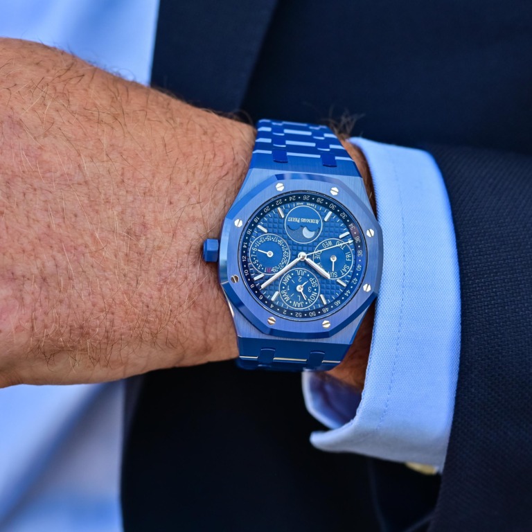 Hands-On - The Blue Ceramic AP Royal Oak Perpetual Calendar 26579CS