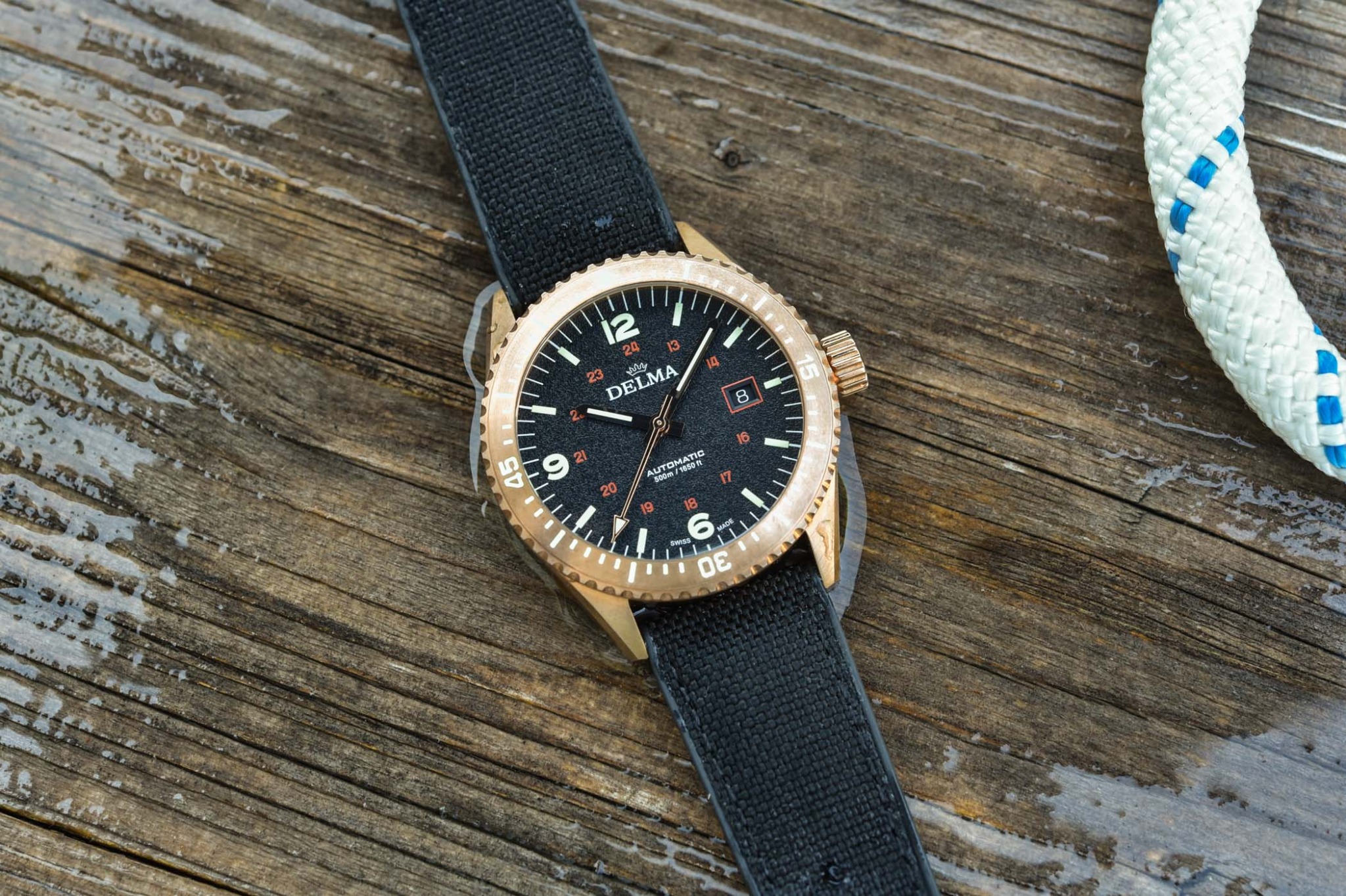 Review - The Accessible Delma Cayman Bronze Field Watch Automatic