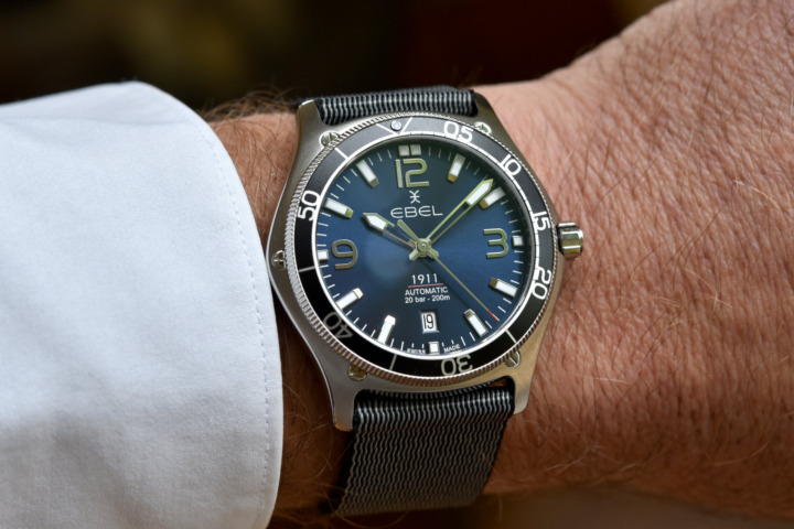Hands-on - The new EBEL 1911 Marine (Specs & Price)