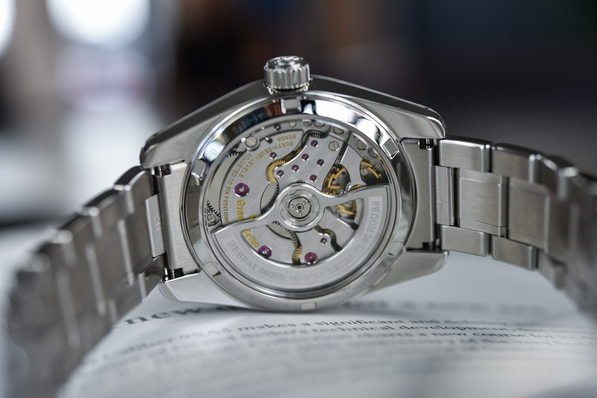 Hands-On Grand Seiko 44GS Hi-Beat Ice Blue SLGH013 (Specs, Price)