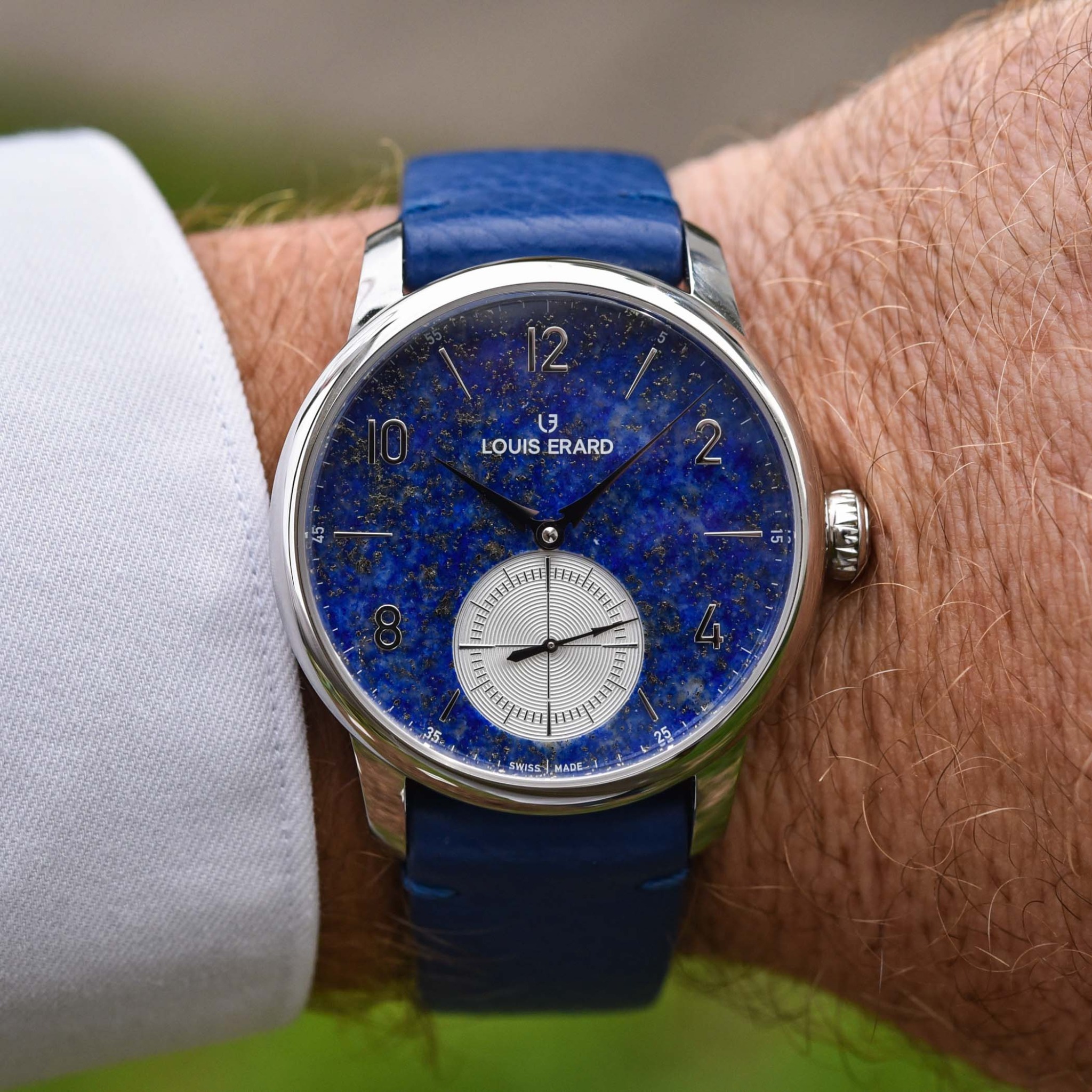 Louis Erard Excellence Petite Seconde Stone Dials 2022 - Hands-On