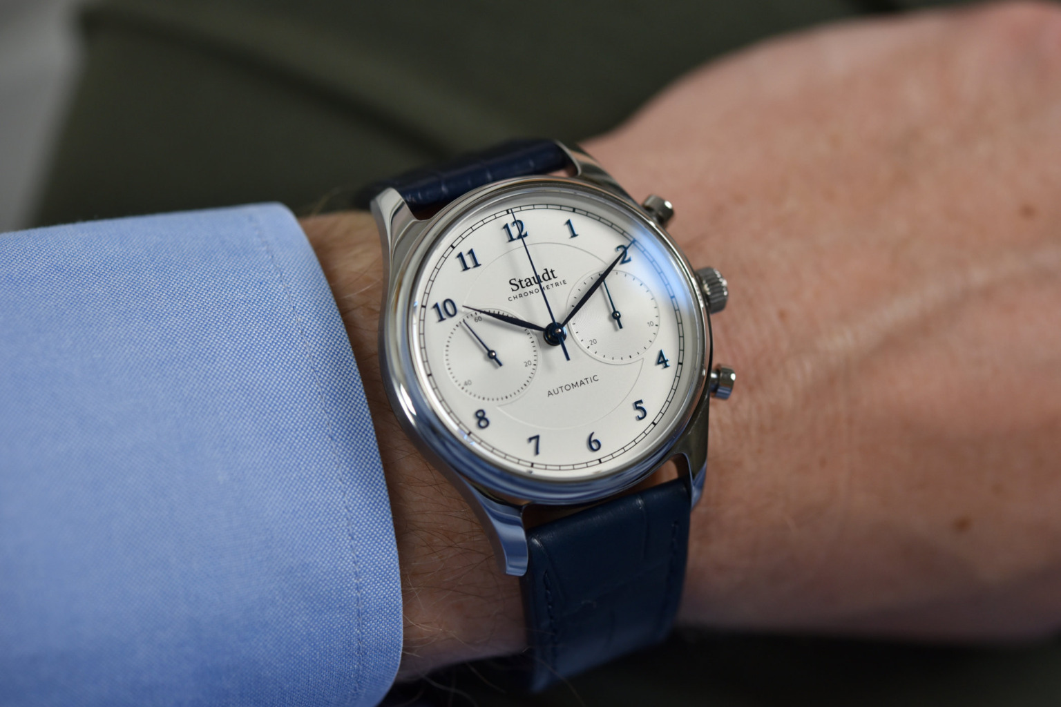 The handsome new Staudt Prelude Chronograph collection