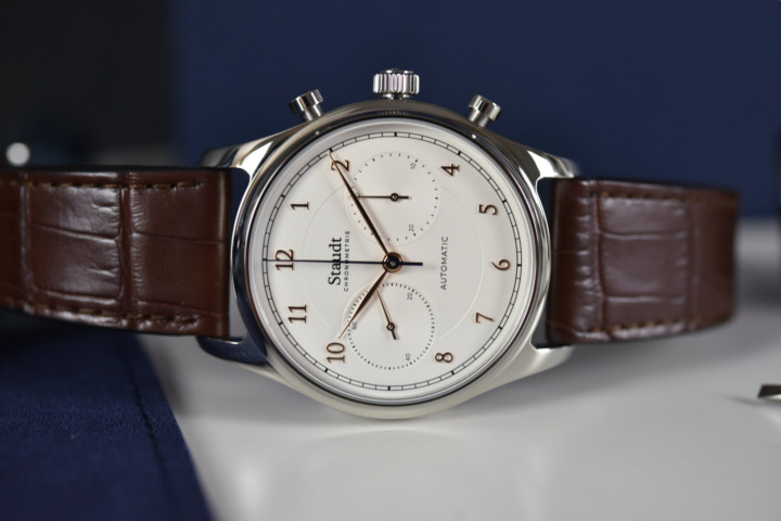 The handsome new Staudt Prelude Chronograph collection