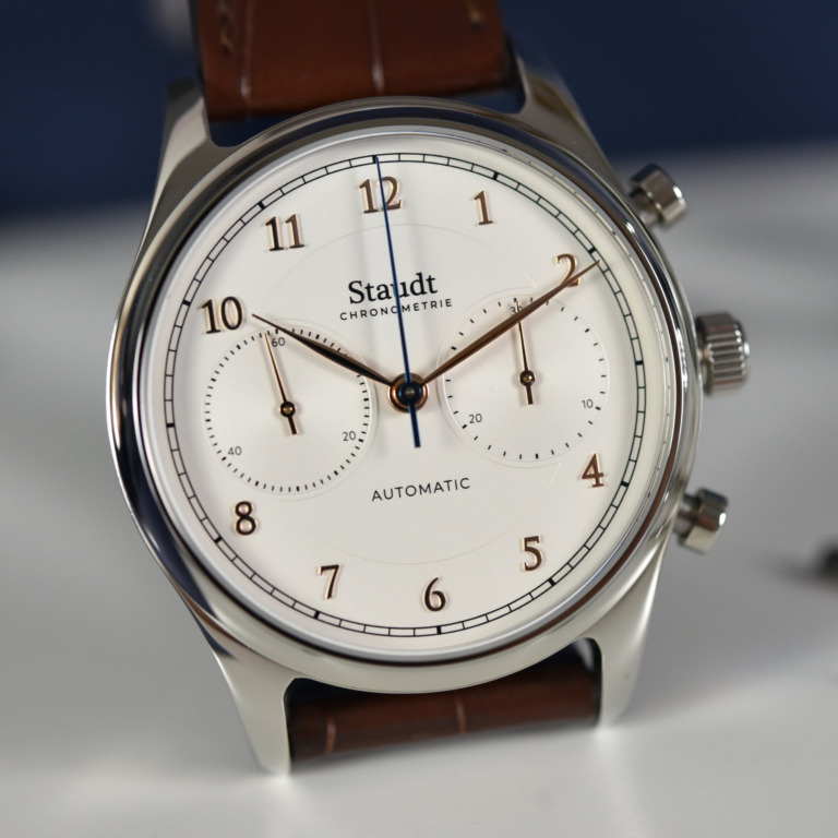 The handsome new Staudt Prelude Chronograph collection