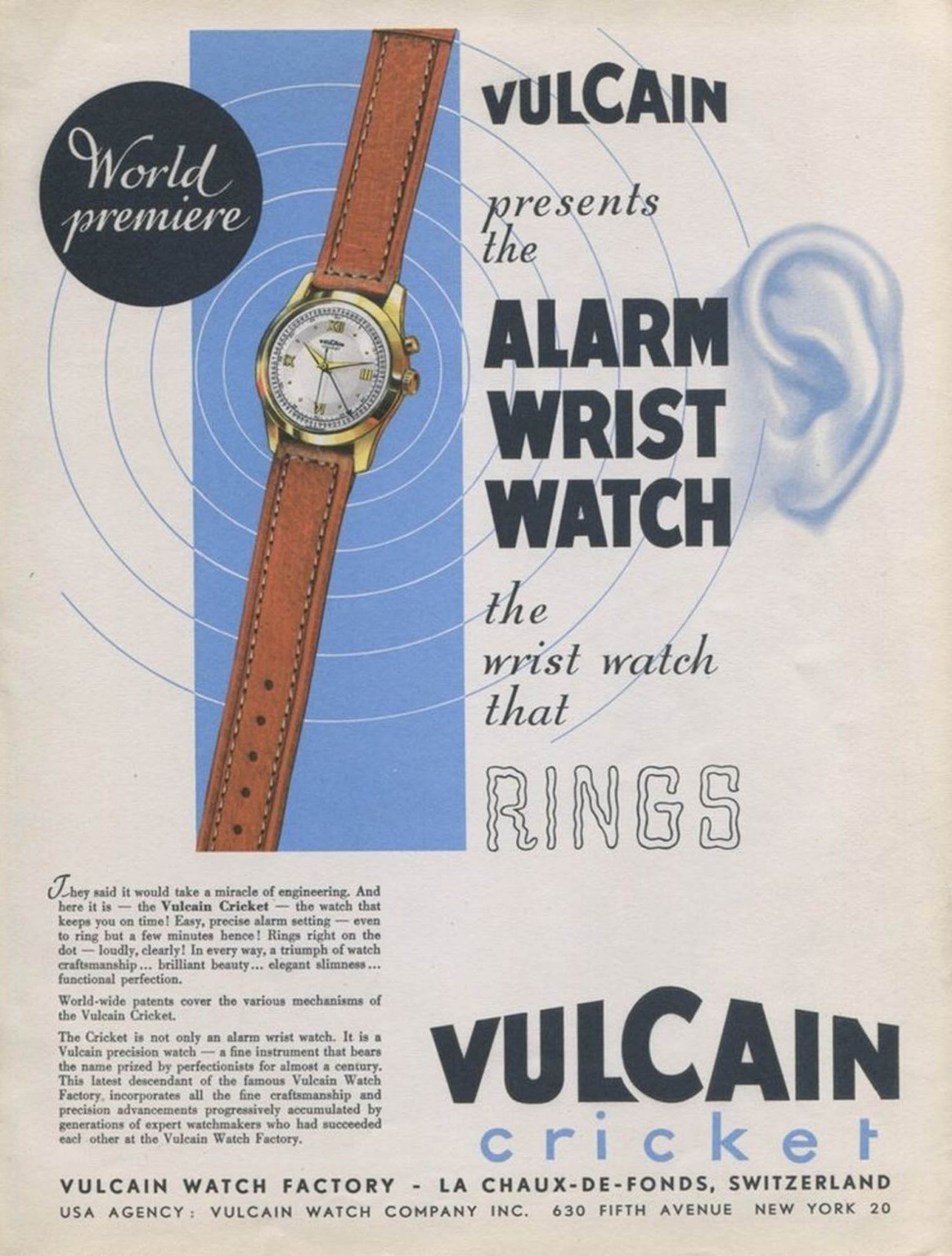 The New Vulcain Cricket Alarm Watch Collection for 2022 (Hands-On)