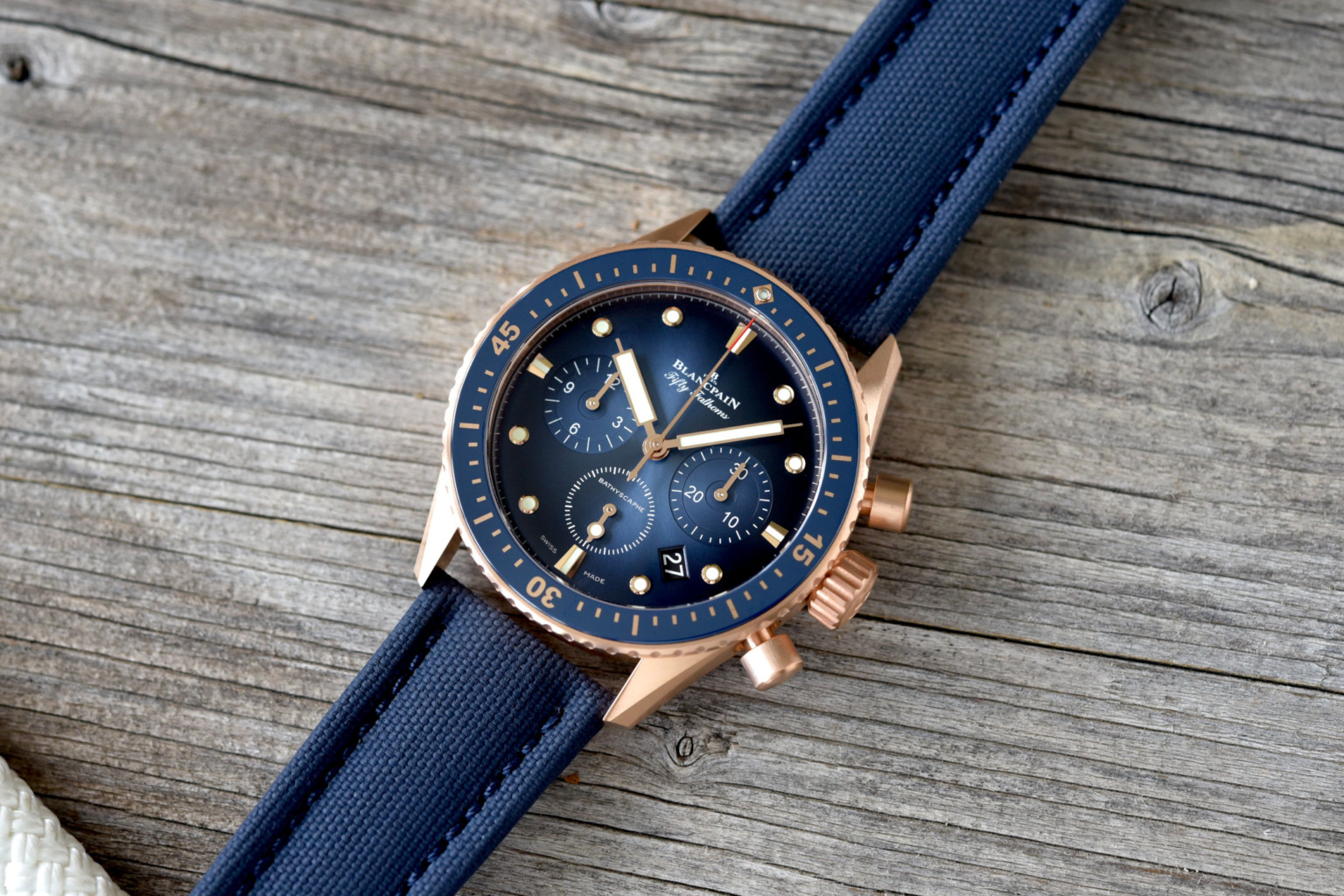 Introducing - The Blancpain Fifty Fathoms Bathyscaphe Chronograph