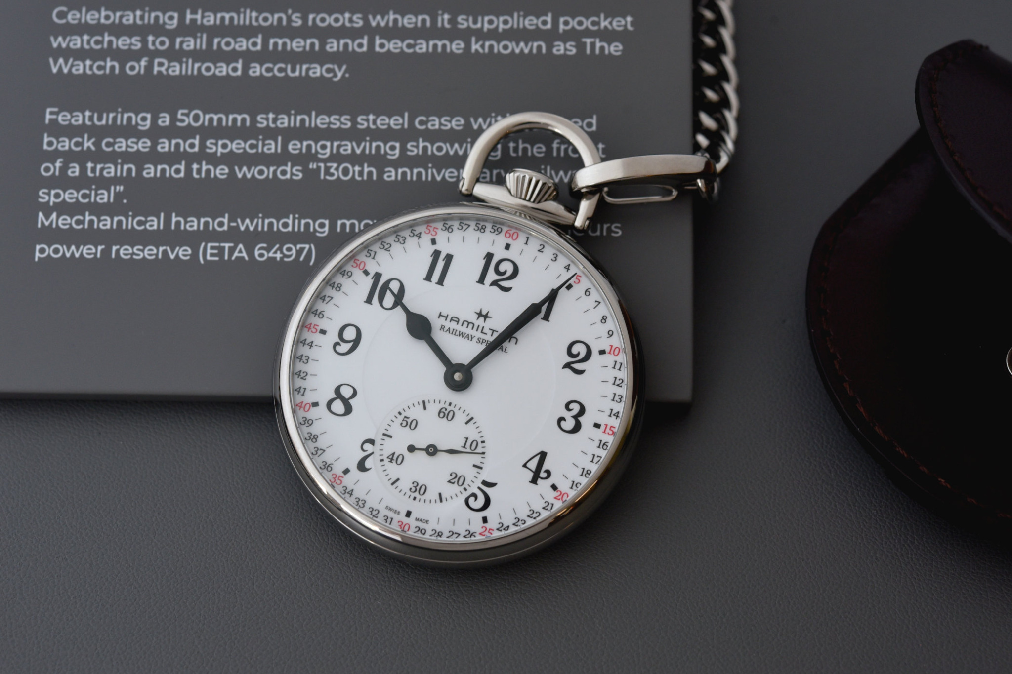 Hands-on - The retro-cool Hamilton Railroad Pocket Watch