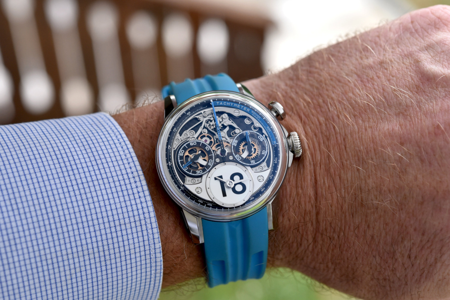 Hands-on - The Louis Moinet Time to Race Chronograph