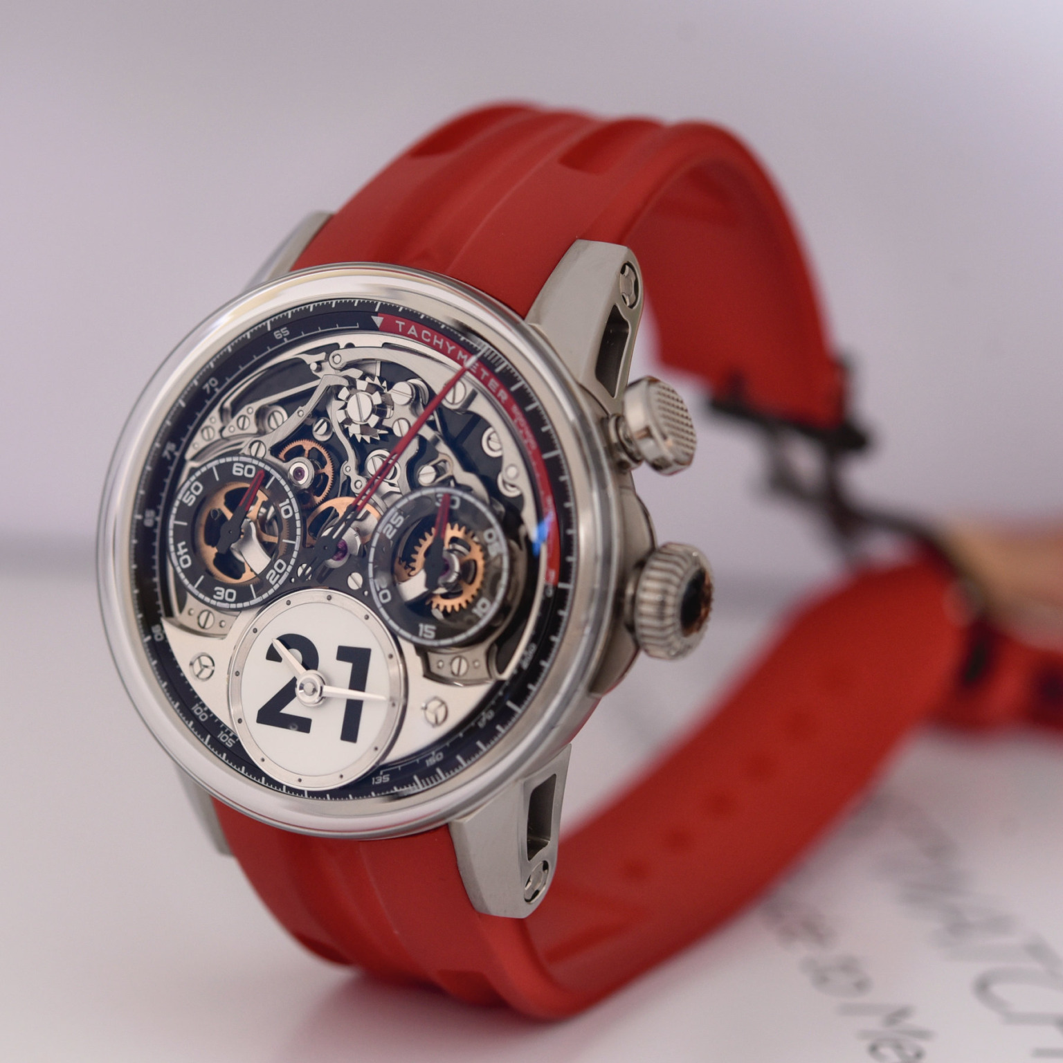 Hands-on - The Louis Moinet Time to Race Chronograph