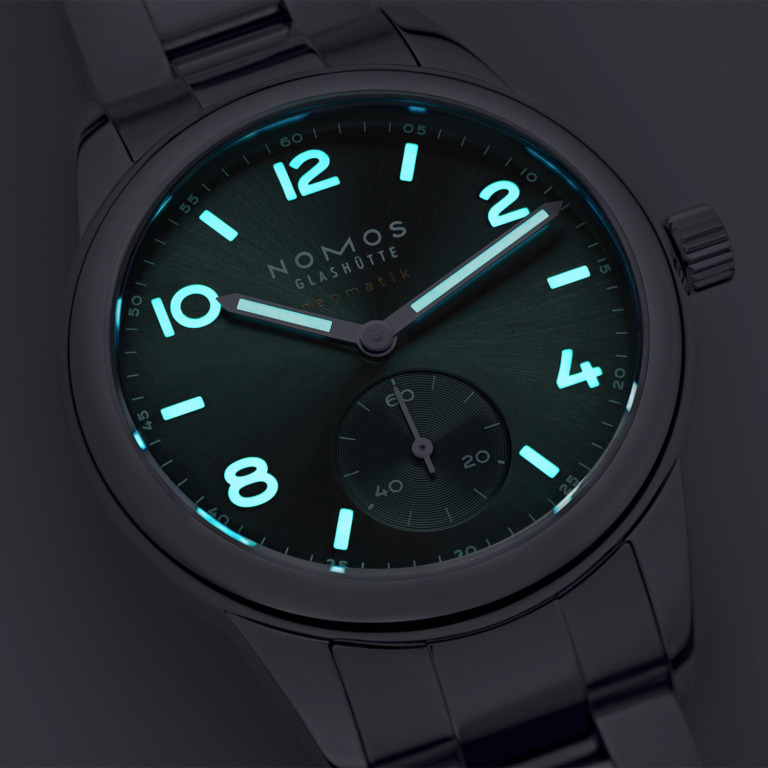 Introducing - Nomos Club Sport neomatik 37 Polar Blue & Petrol Green