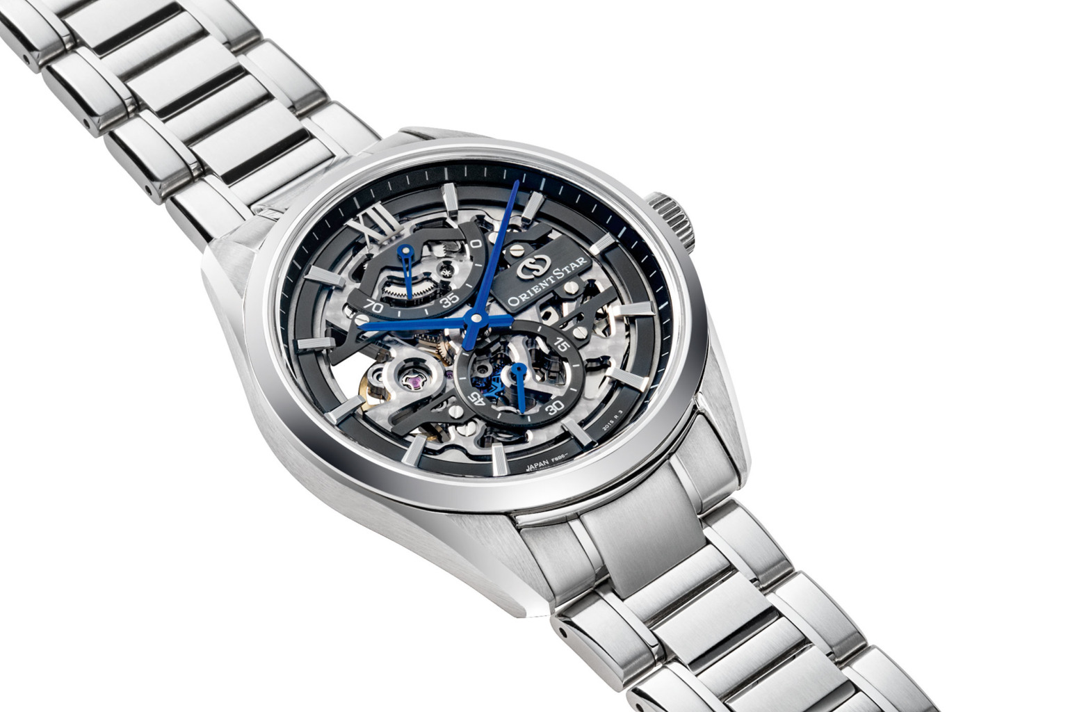 Introducing - The Orient Star Skeleton is the brand's latest luxury watch.