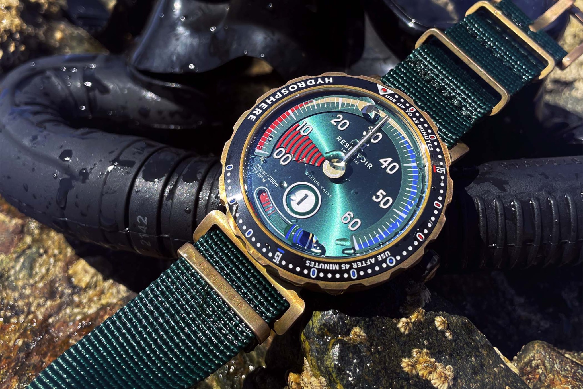 Introducing The Reservoir Hydrosphere Cenote Dive Watch (Specs, Price)