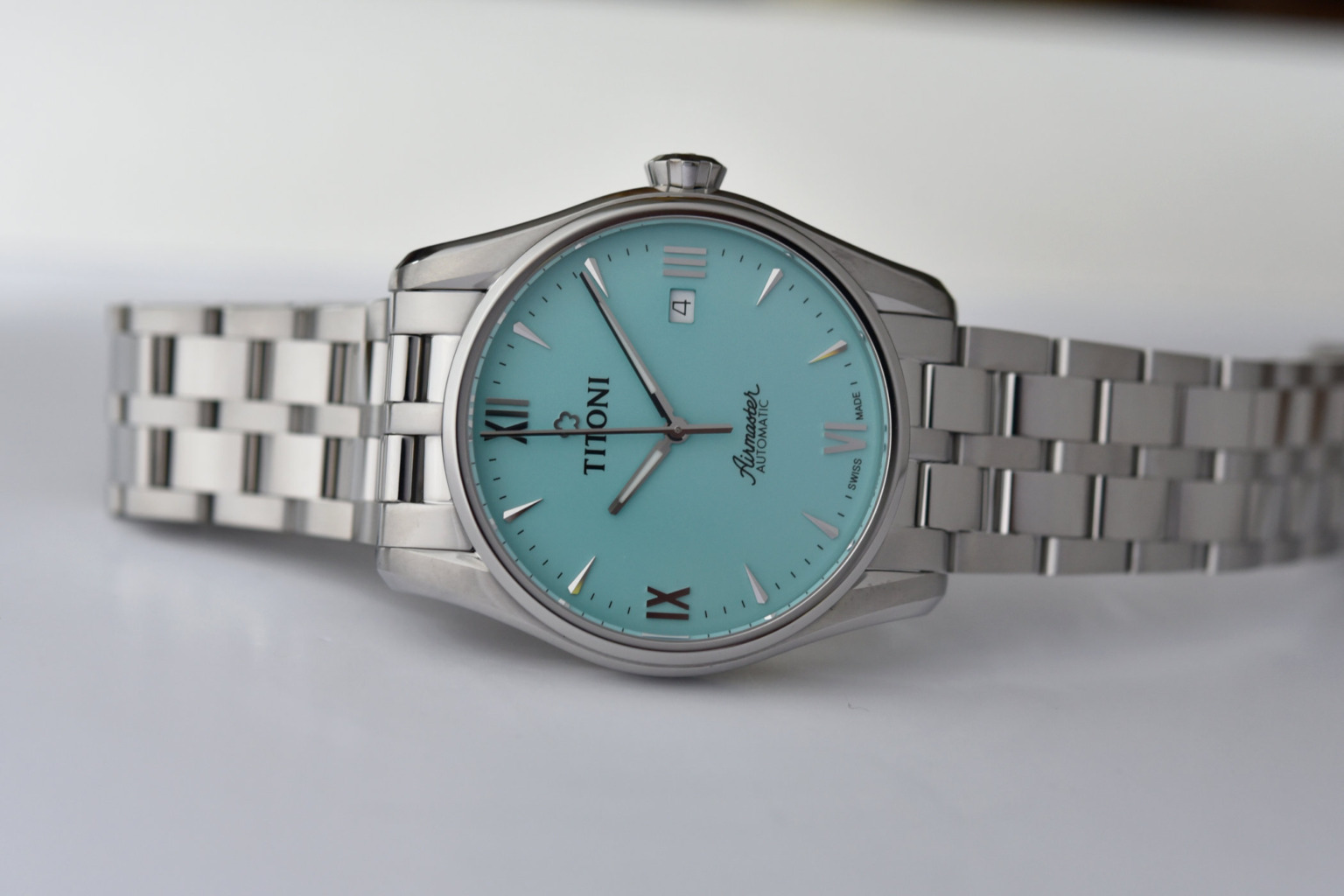 Introducing - The Titoni Airmaster Glacier Turquoise