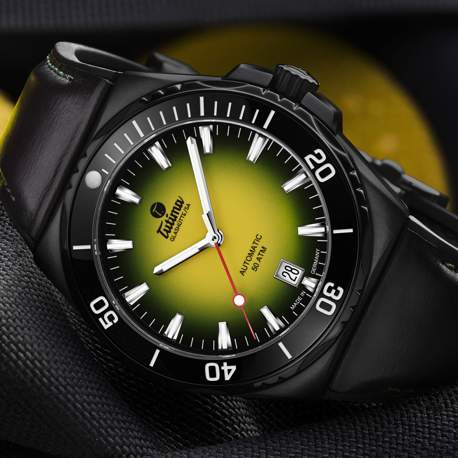 Introducing - The blacked-out Tutima Seven Seas S PVD