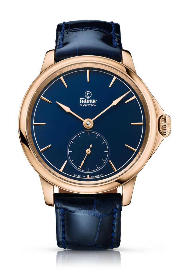 Introducing - Tutima Patria Small Second Blue & Gold (Specs & Price)