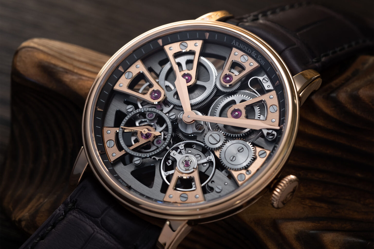 Introducing 2022 Arnold & Son Nebula Gold Limited Editions