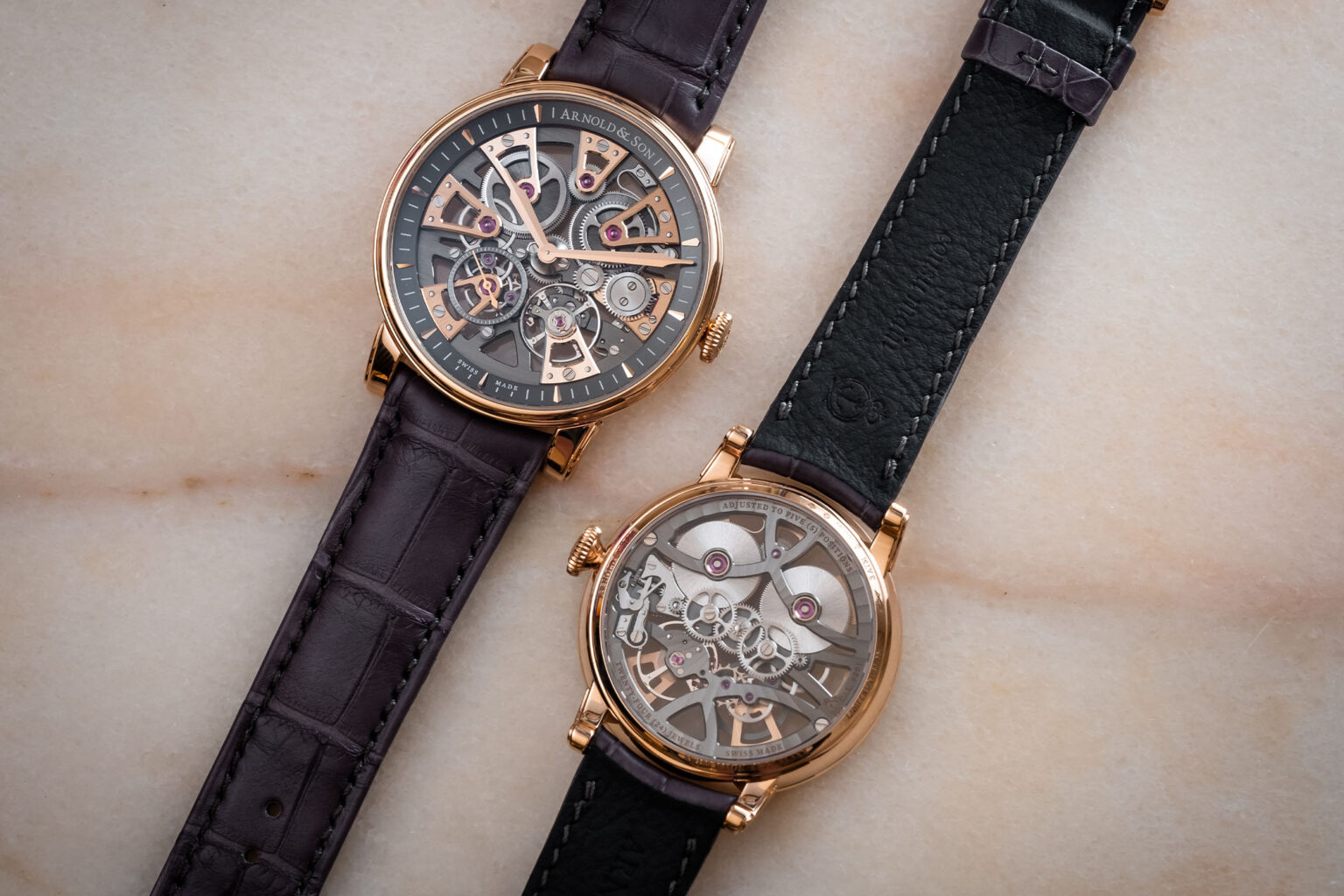 Introducing 2022 Arnold & Son Nebula Gold Limited Editions