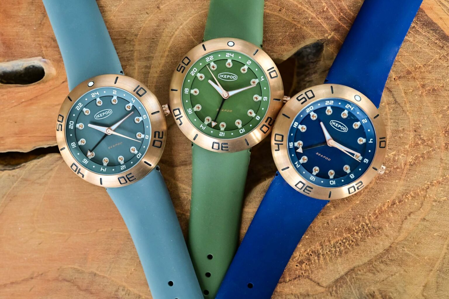 Hands-On - Ikepod Seapod Bronze GMT Limited Editions (Price)