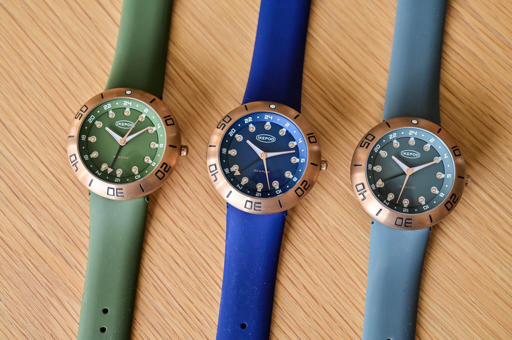 Hands-On - Ikepod Seapod Bronze GMT Limited Editions (Price)