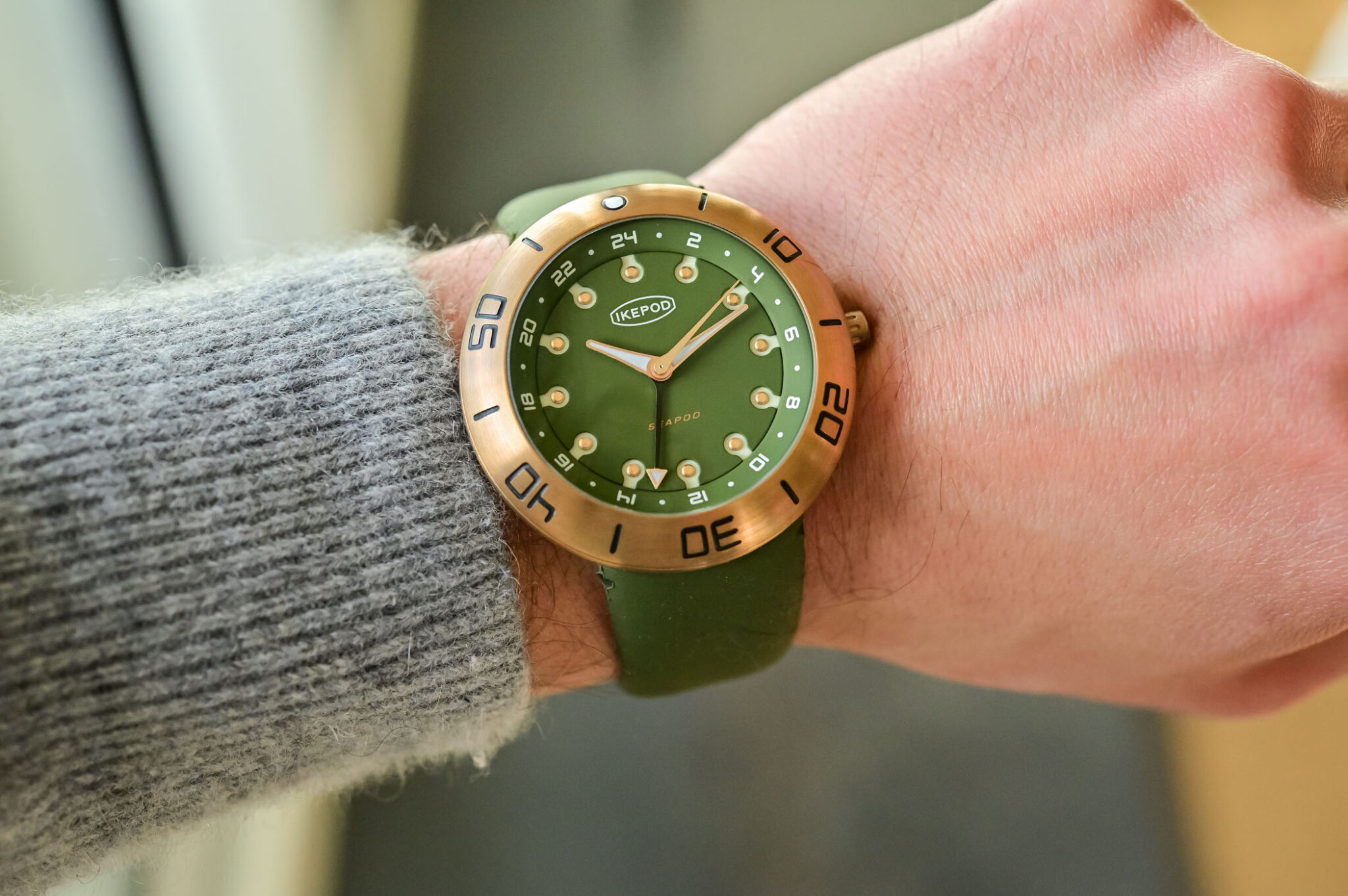 Hands-On - Ikepod Seapod Bronze GMT Limited Editions (Price)