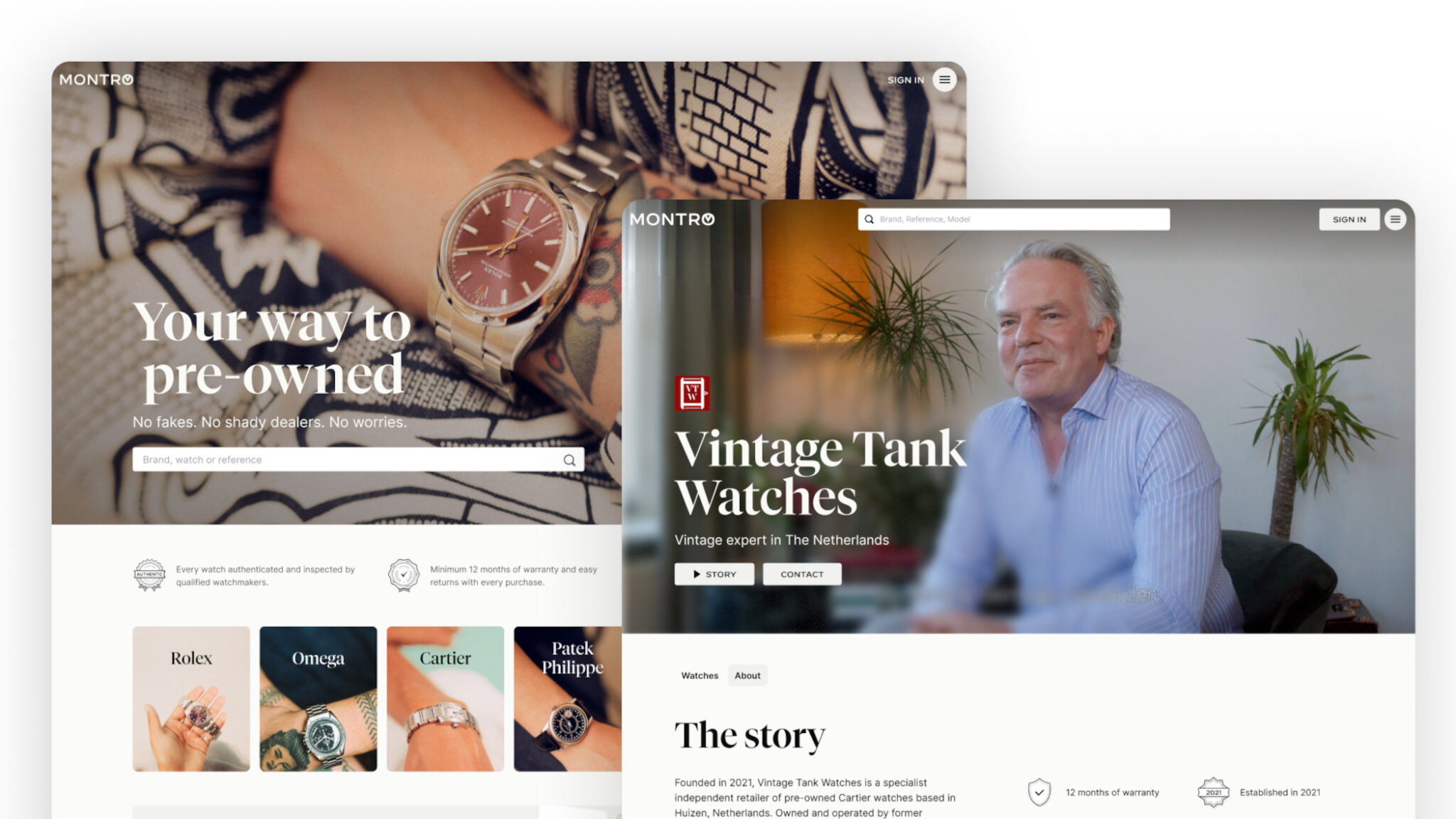 Interview Jasper Hauser CEO of pre-owned watch platform Montro