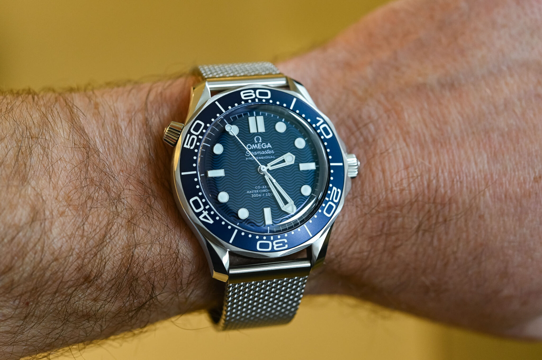Hands-On Omega Seamaster Diver 300M 60 Years Of James Bond Steel