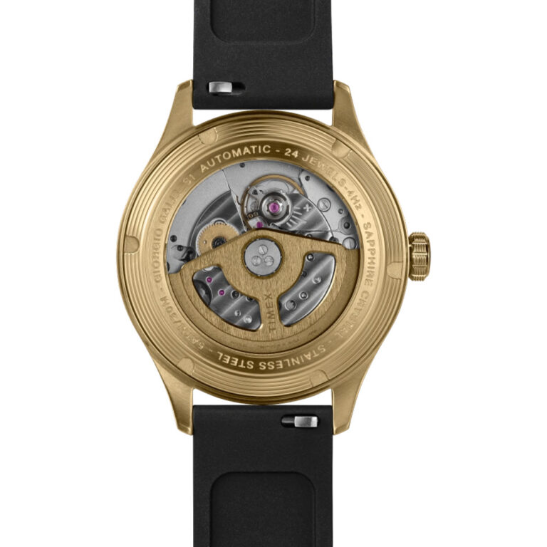 Introducing - 2022 Timex Giorgio Galli S1 Automatic Black & Gold