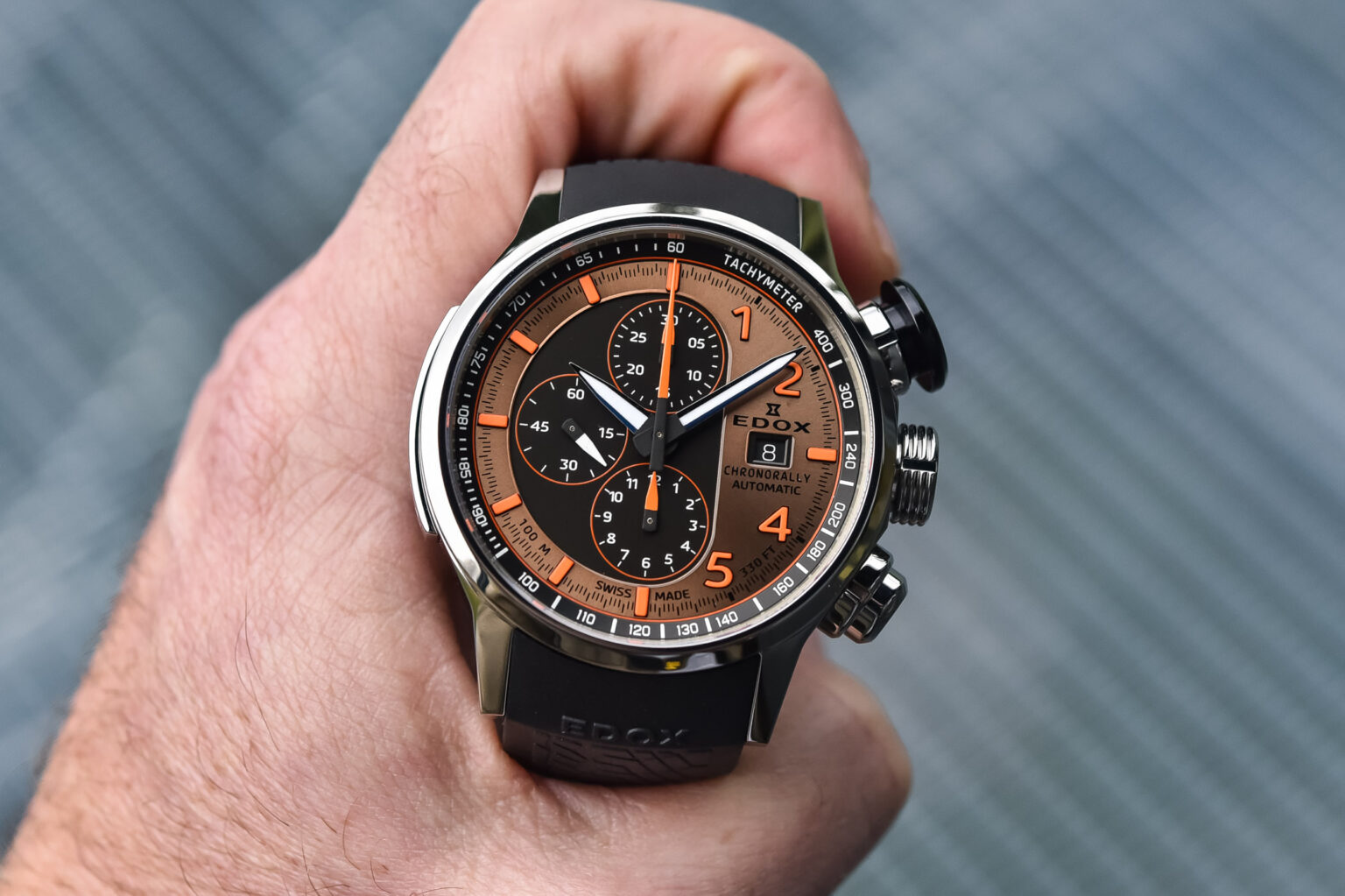 Hands-On Edox Chronorally Automatic Chronograph (Specs/Price)