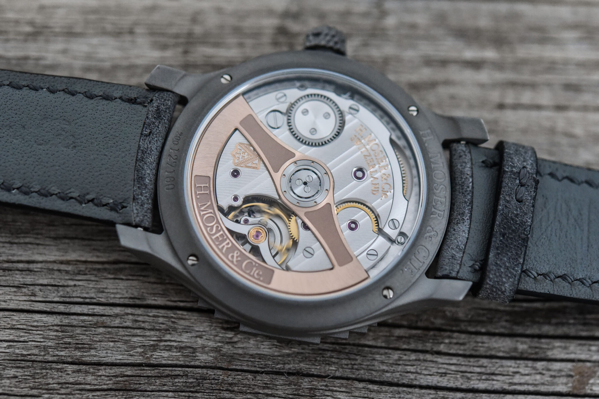 The Future Has Landed On Board The H. Moser & Cie. Endeavour Centre Seconds Genesis - Monochrome ...