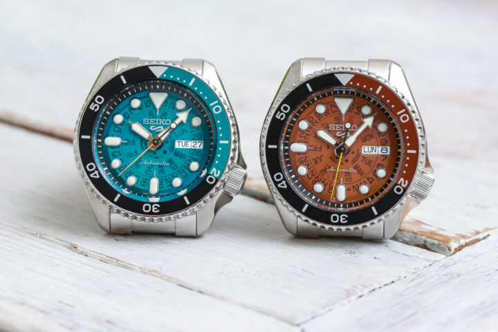Hands-On Seiko 5 Sports Time Sonar SRPJ45 and SRPJ47