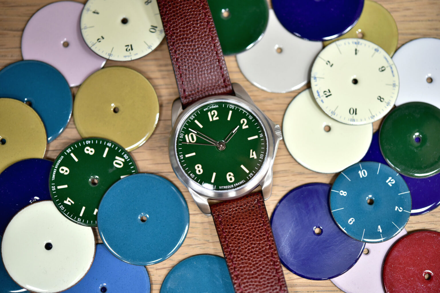 In-Depth - Learning the art of Vitreous enamel dials by anOrdain