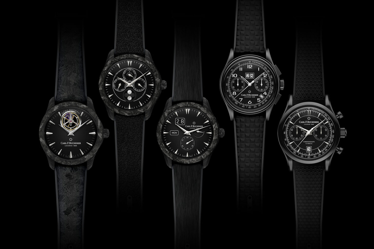 Introducing The Blacked-Out Carl F. Bucherer Capsule Collection